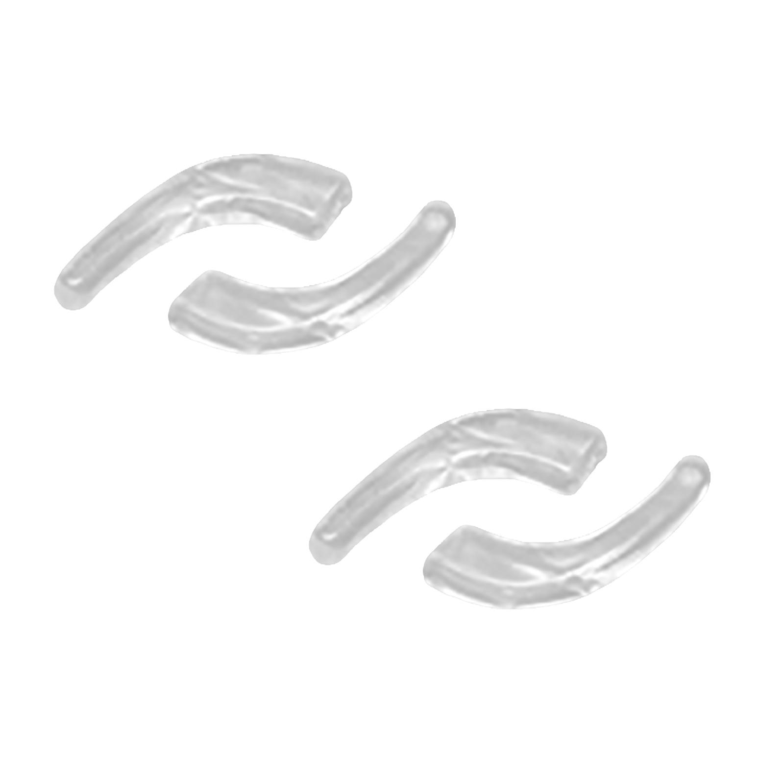 WUSUOWEI Eyeglass Ear Grips Glasses Soft Non Slip Silicone Ear Hook ...