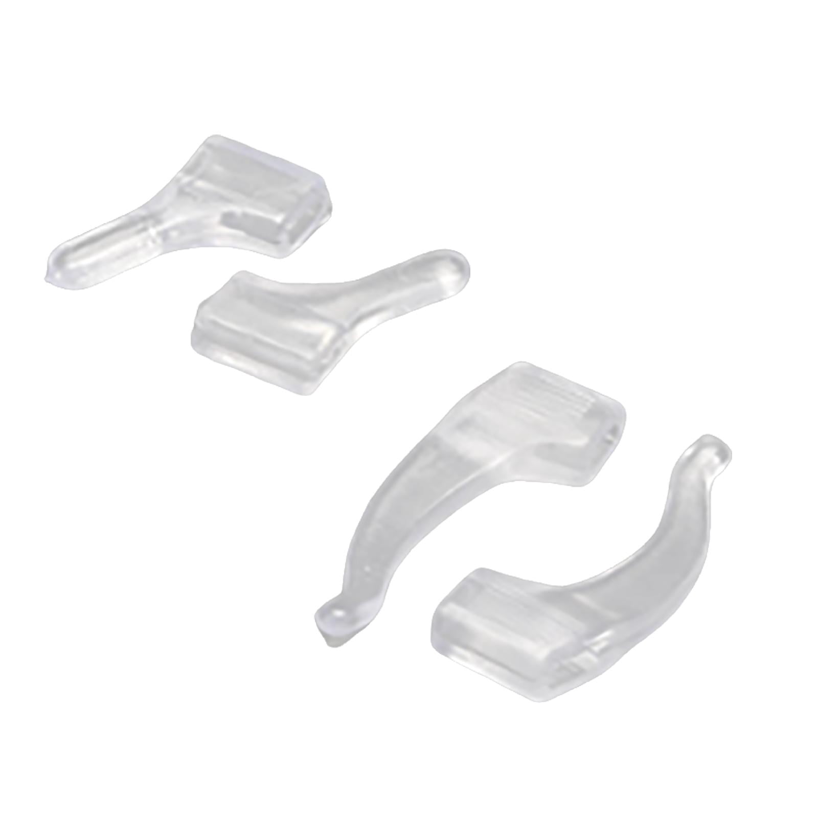 WUSUOWEI Eyeglass Ear Grips Glasses Soft Non Slip Silicone Ear Hook ...