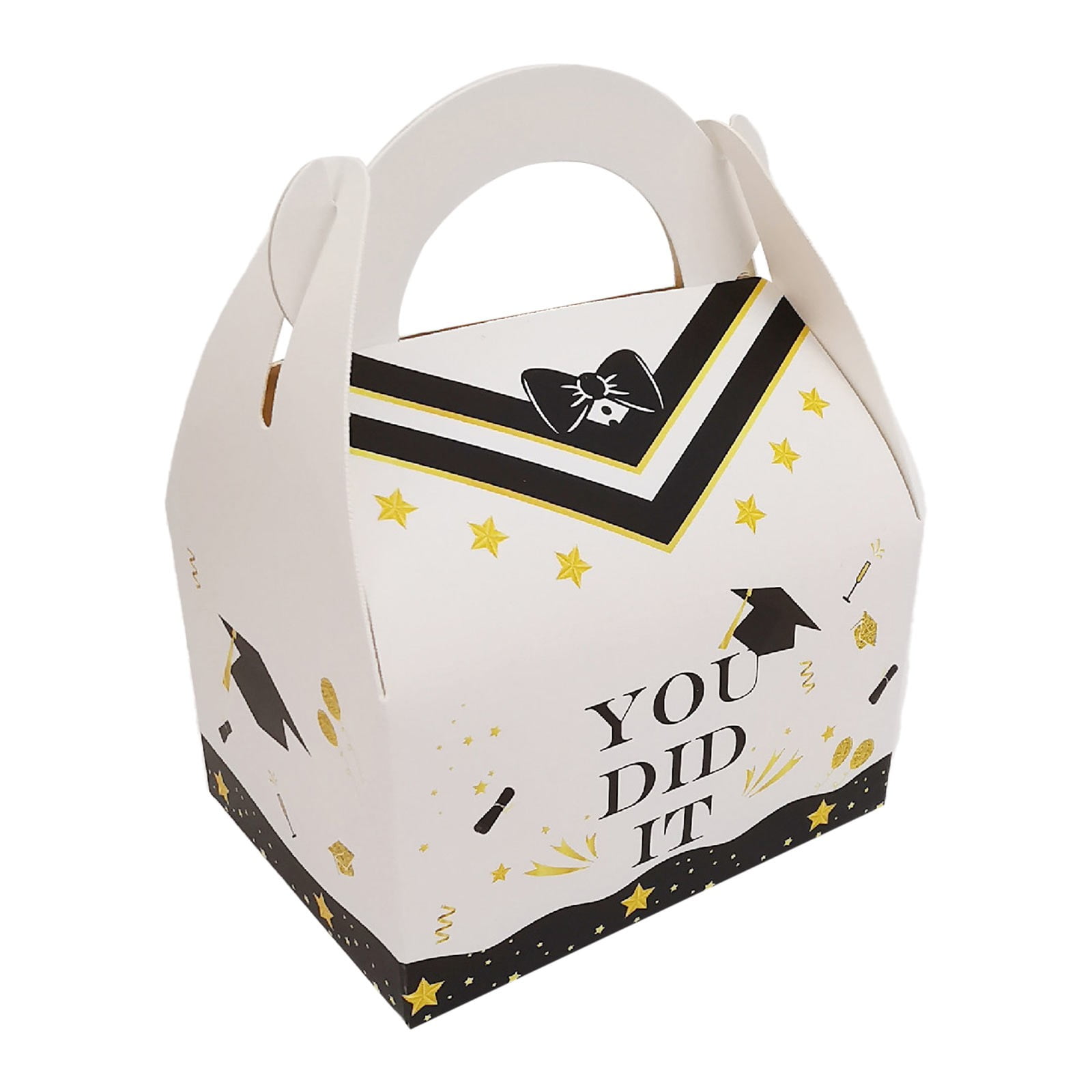 WUTYU 12 Pcs Graduation Cap Gift Boxes Graduation Decorations Class of ...