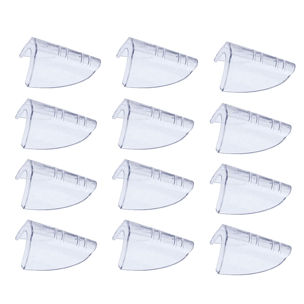 WUTYU 6 Pairs Safety Glasses Side Shie-lds for Glasses, Slip on Clear ...