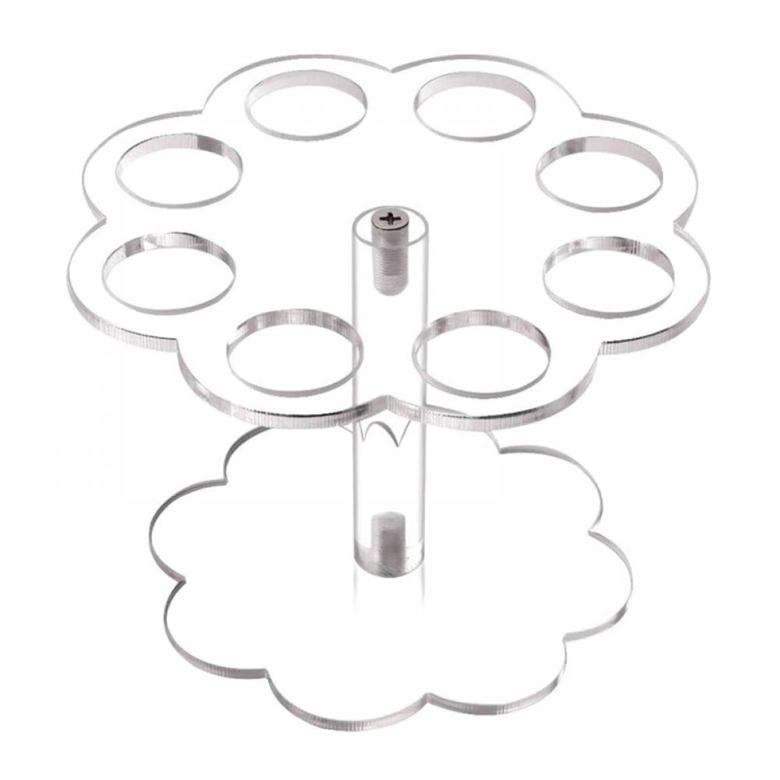 WUTYU Acrylic Ice Holder Clearance 8-Hole Clear Display Stand for Mini ...