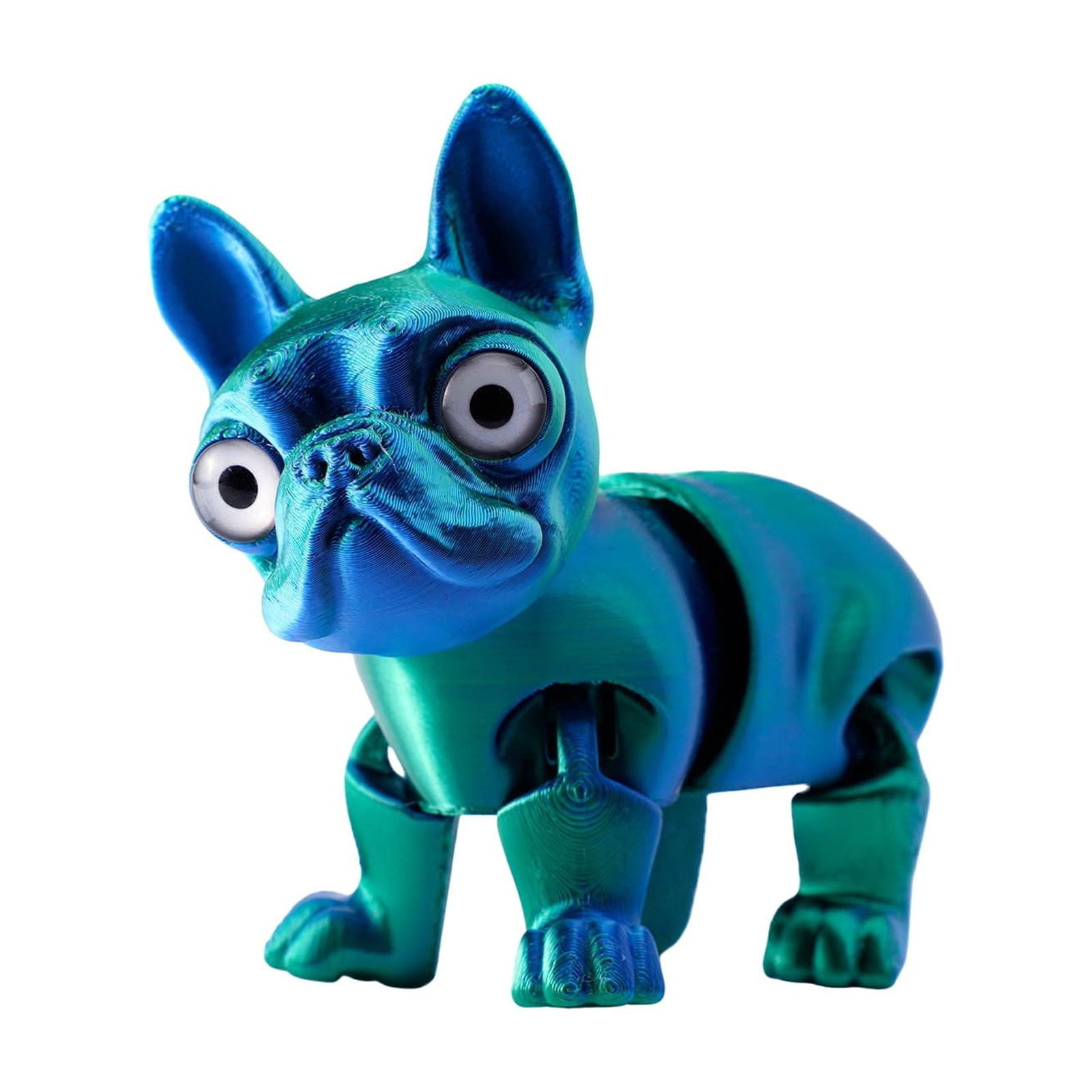 WUTYU Flexible 3D Printed Dog Model with Movable Joints - Poseable ...