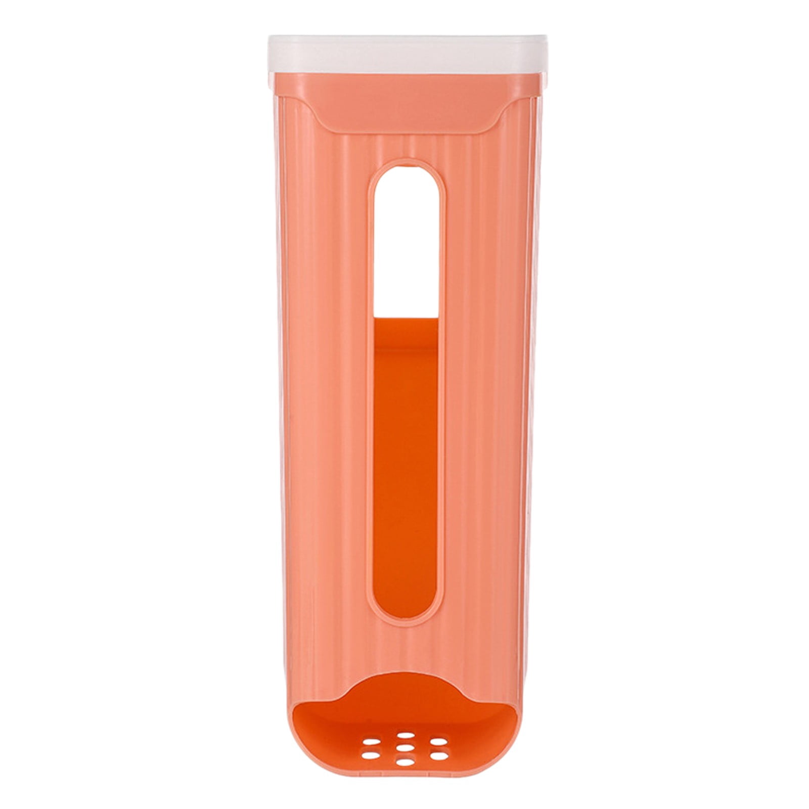 WUTYU Lightweight Pink ABS Plastic Bag Holder and Dispenser, 1 Count ...