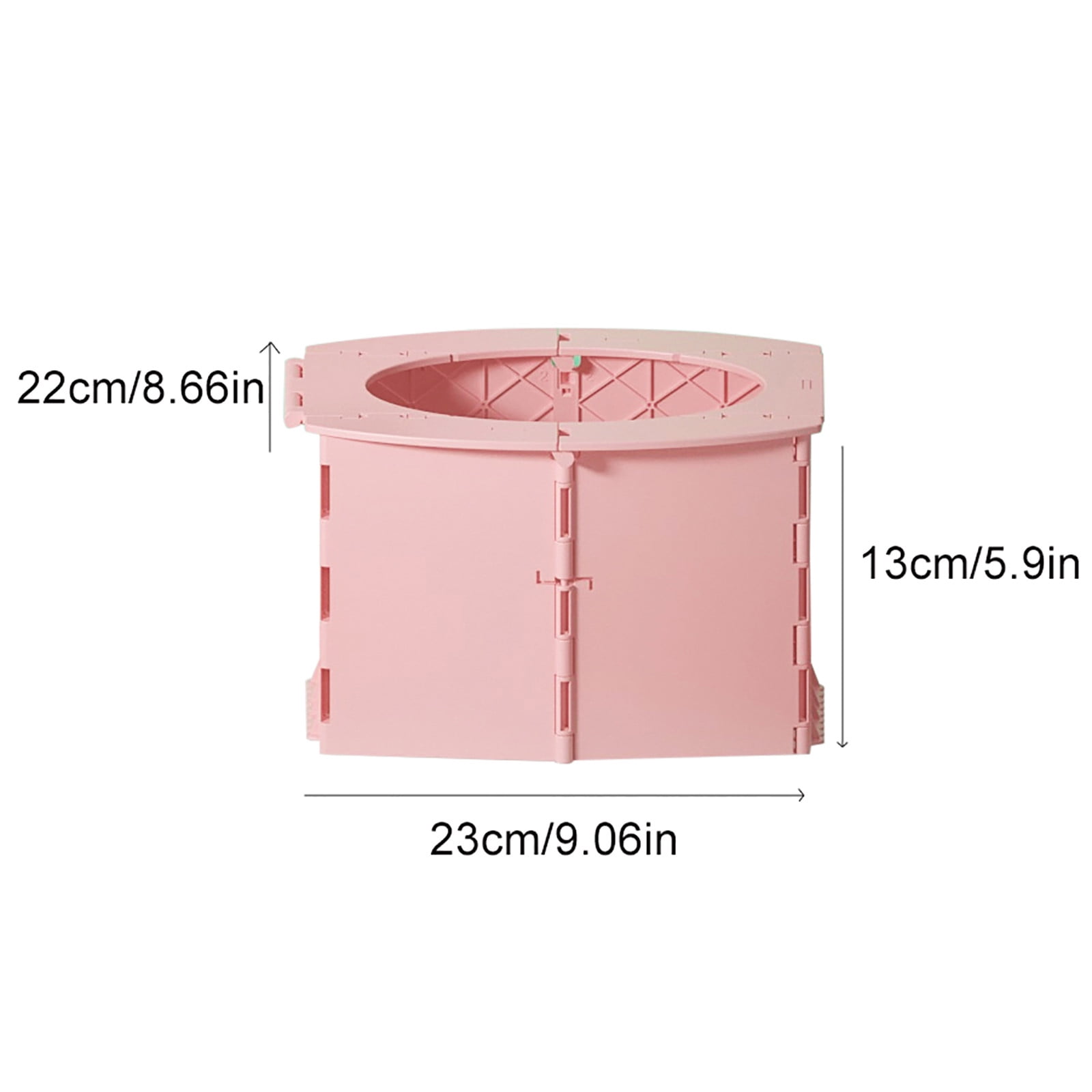 WUTYU Portable Travel Toilet Folding Commode Toilet Seat Hiking for ...
