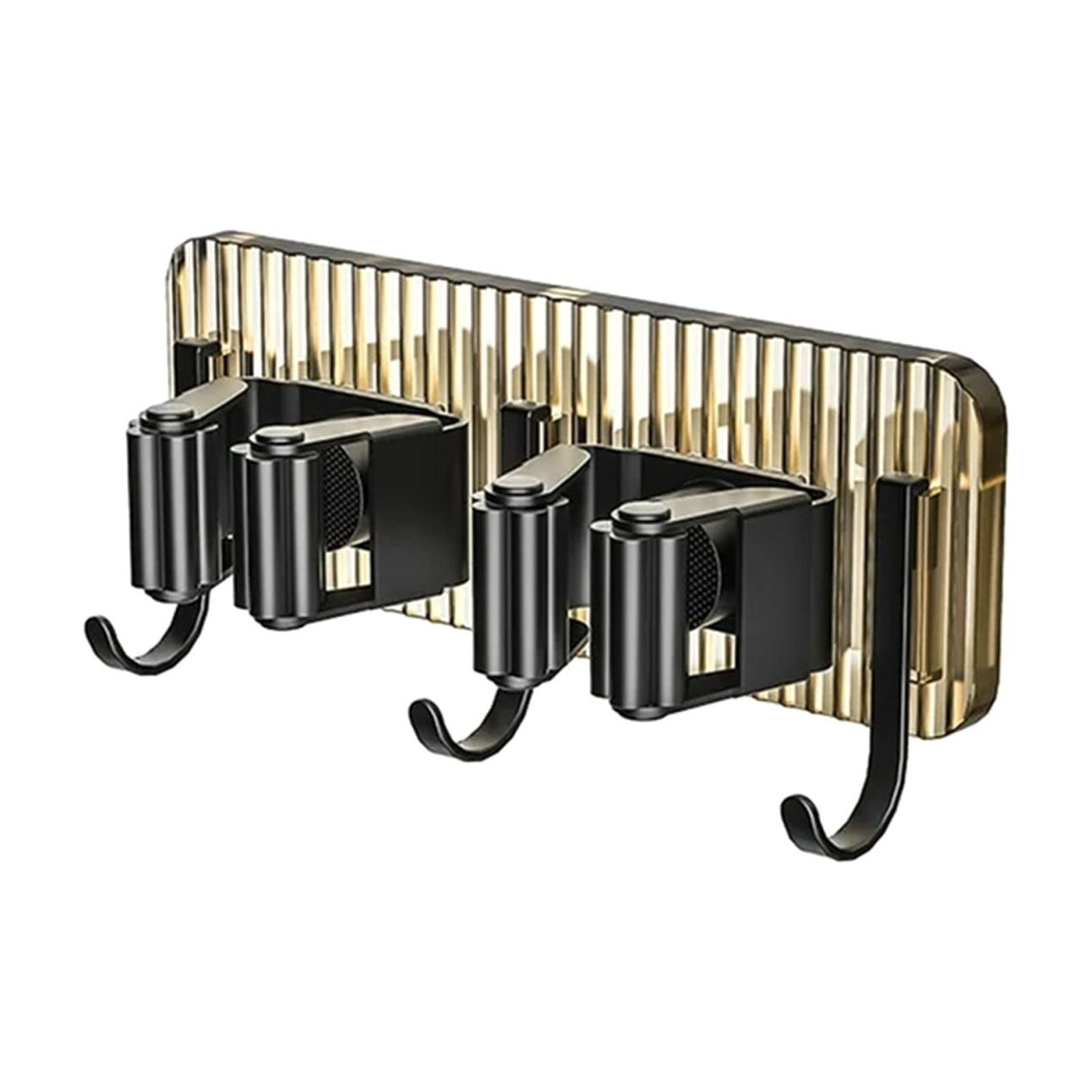 WUTYU Wall Mount Bro-om Mop Holder Hanger Garden Tool Organizers Rack ...