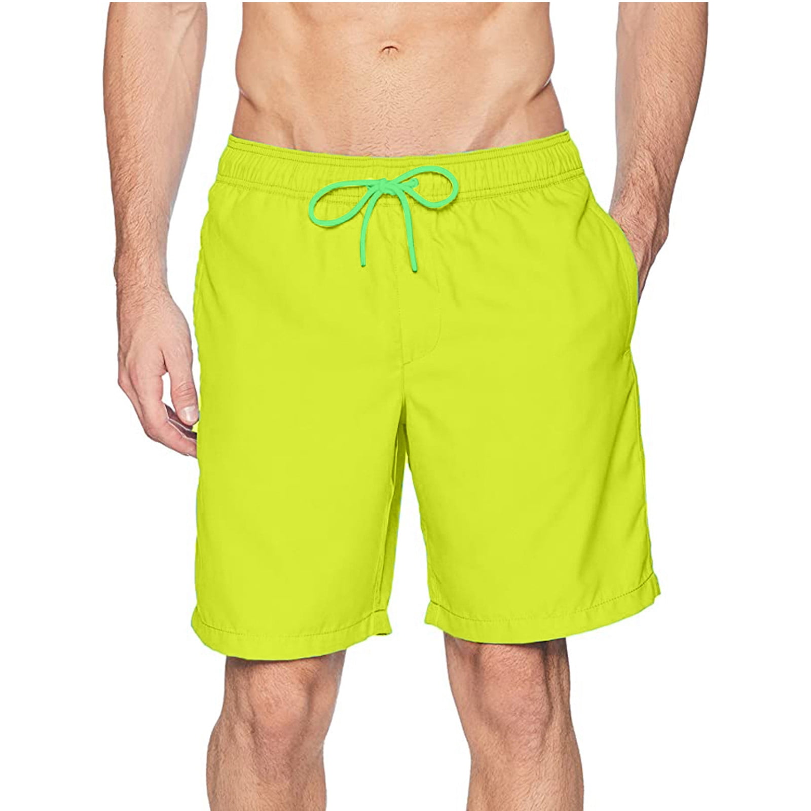 WUWUQF Mens Swimming Trunks Plus Size Shorts Sports Net Beach Dry Quick ...