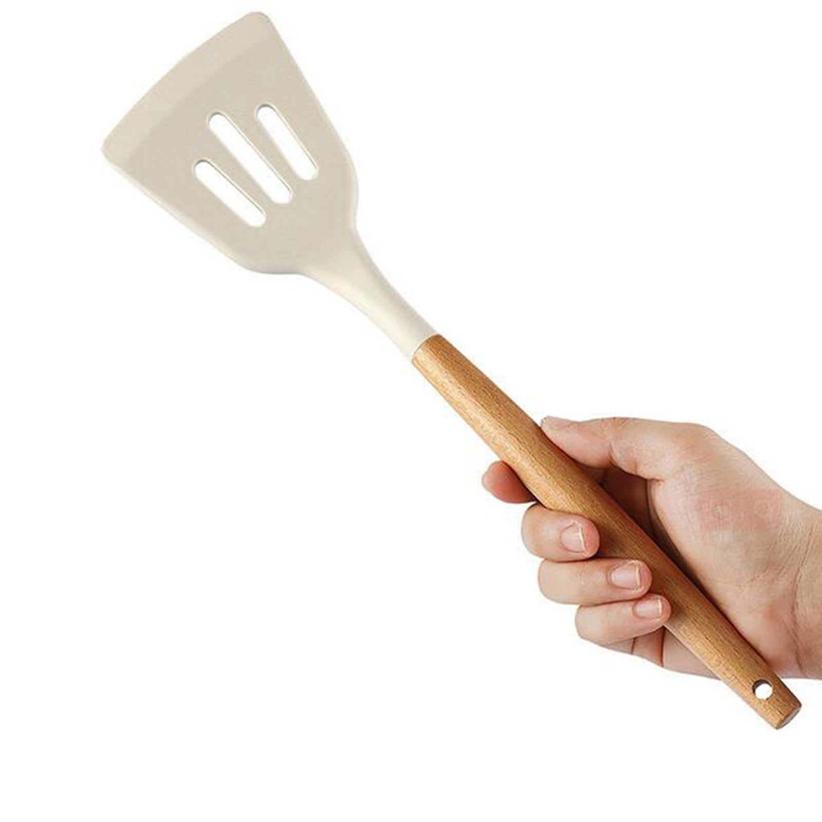 WUXIAB Food-Grade Silicone Kitchen Utensils,Heat-Resistant Nonstick ...