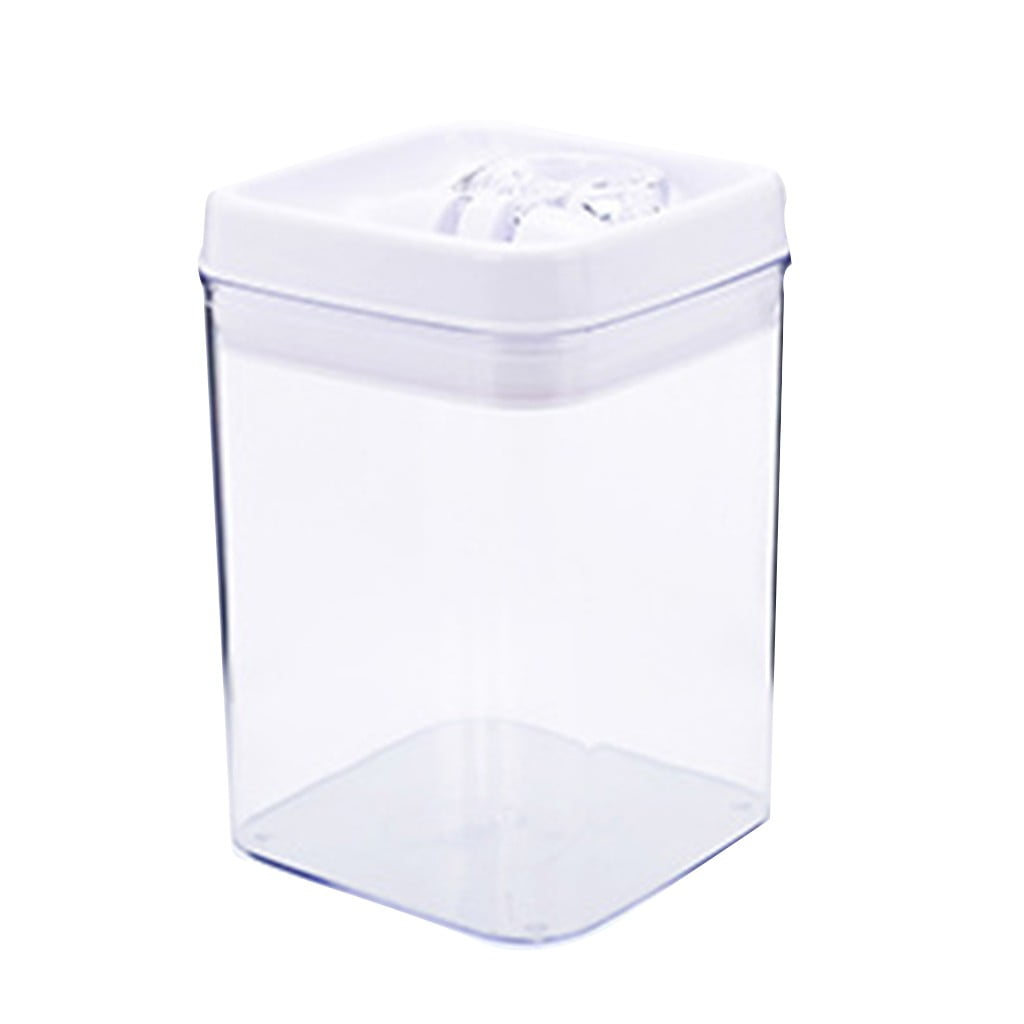 WUXIAB Food Storage Container Square Set,LARGE Size Airtight Lid Lock ...