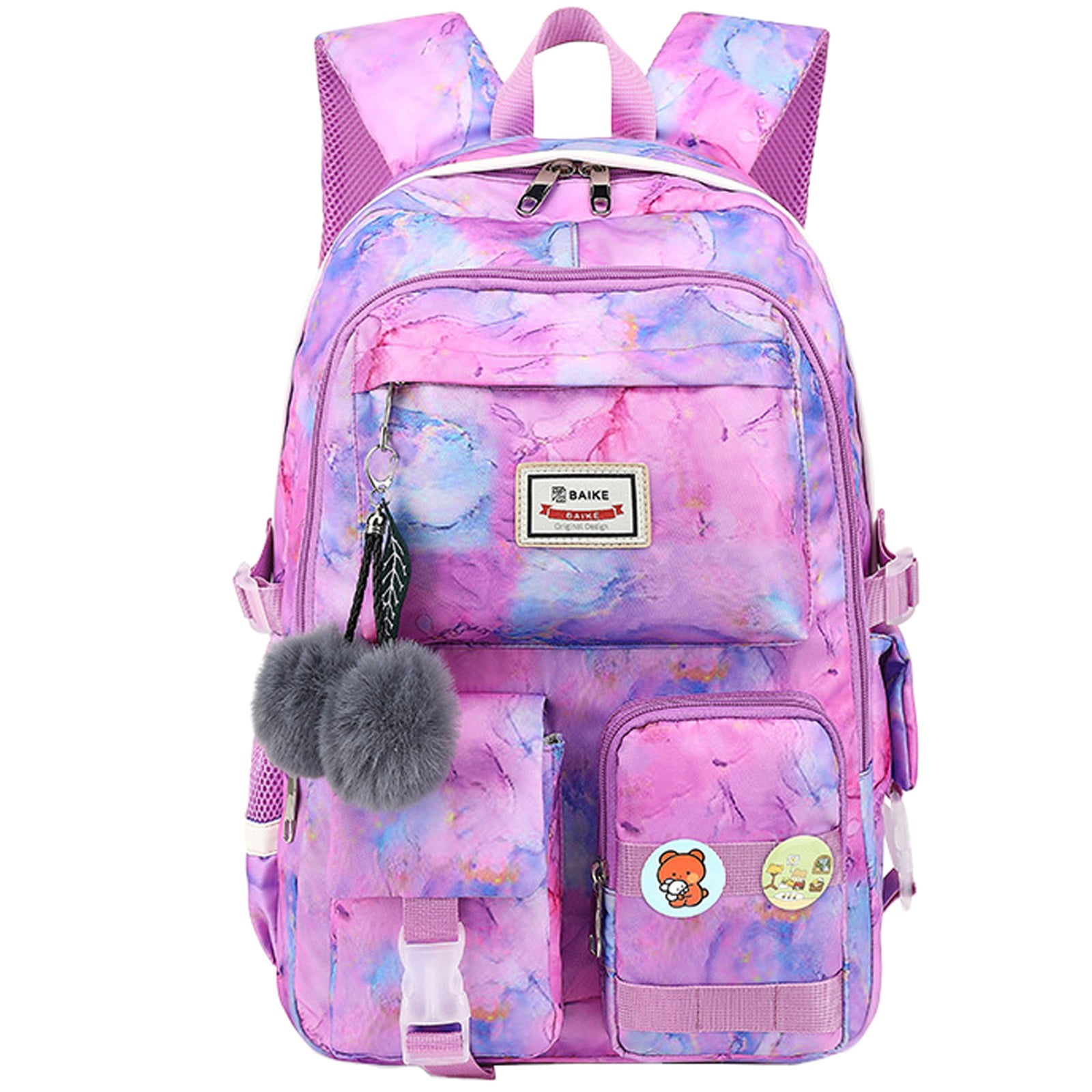 WUXIAB Laptop Backpacks 15.6 Inch Sch.Ool Bag College Backpack Anti ...