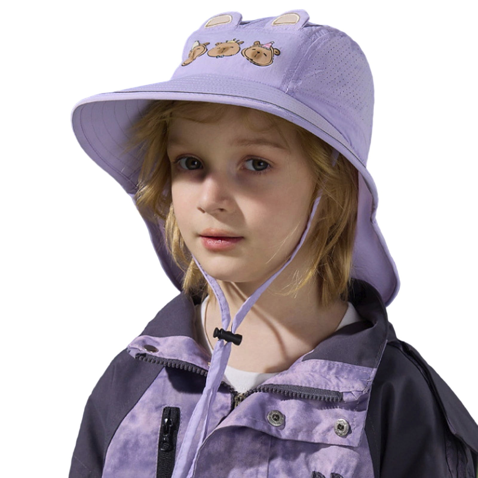 WUXIAN Baby Sun Hats Upf 50+ Protection Hat Wide Brim Cute Beach Hats ...