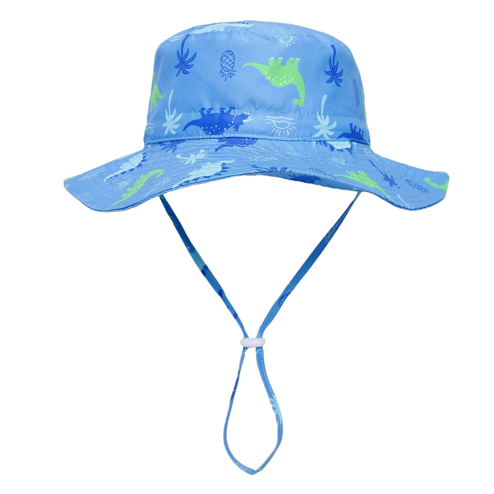 WUXIAN Boys Kids Sun Hats Cartoon Print Sun Hat Upf 50+ Outdoor Adjustable With Wide Brim Bucket ...