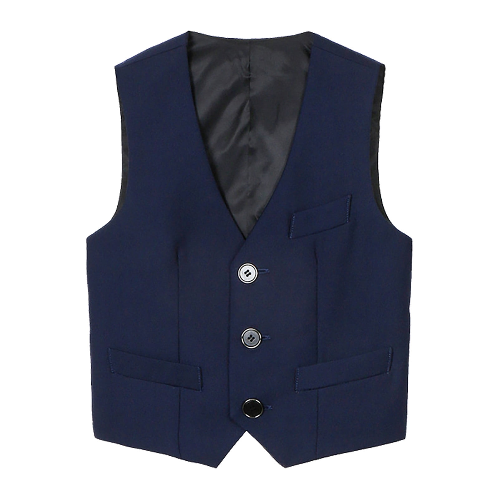 WUXIAN Boys Tops Button Solid Color Simple Lightweight Basic Attractive ...