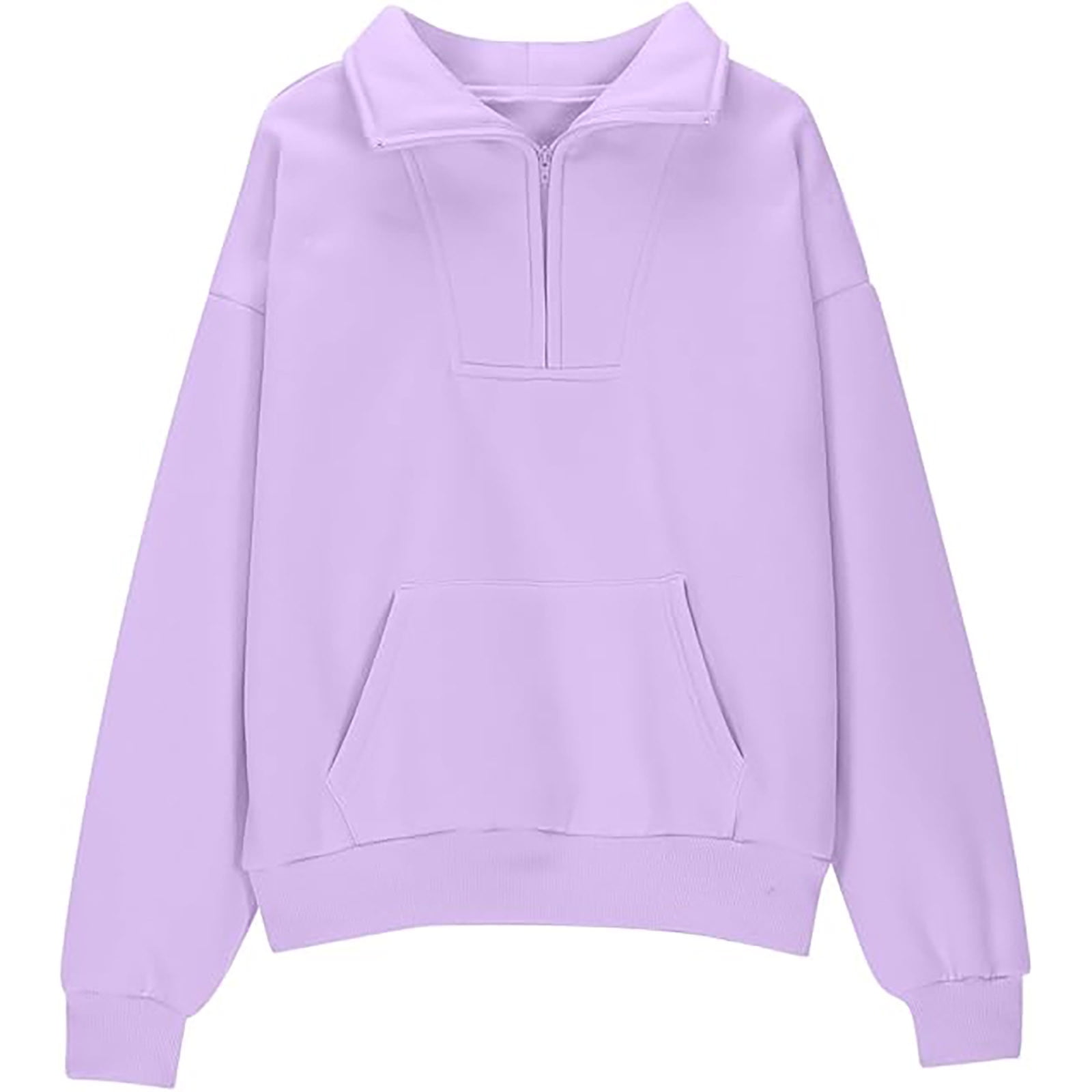 WUXIAN Child Little Girls Half Zip Sweatshirt Quarter Zip Pullover ...