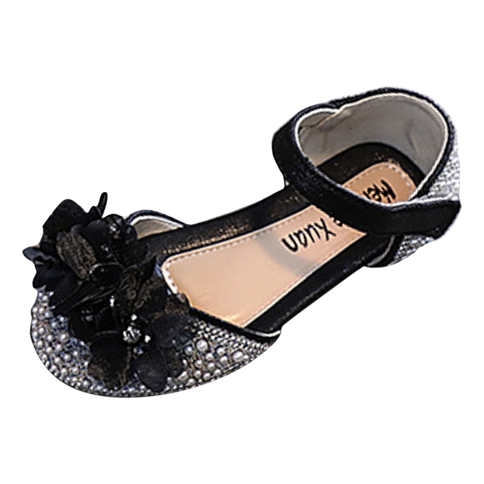 WUXIAN Child Little Girls Sandals Shoes Fashion Floral Pearl Decoration ...