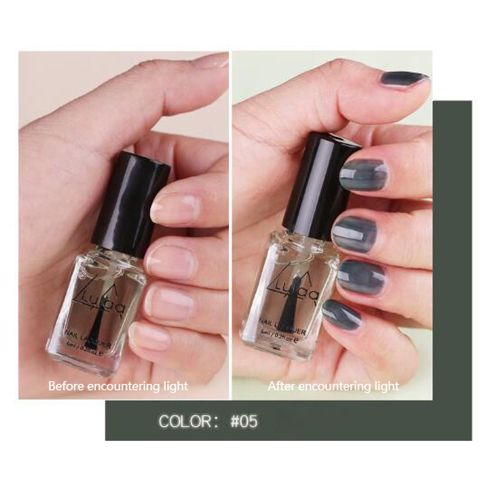 WUXICHEN SolarActive Nail Polish Light Nail Polish Sunlight And Rays ...