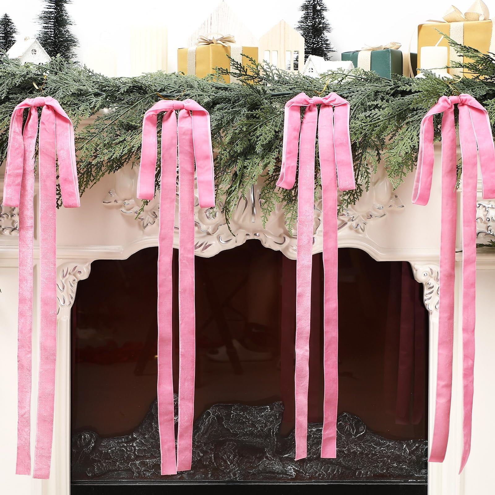 WUYVCG 2025 on Sale Clearance Velvet Christmas Bow 23.5x15.5 Inch ...