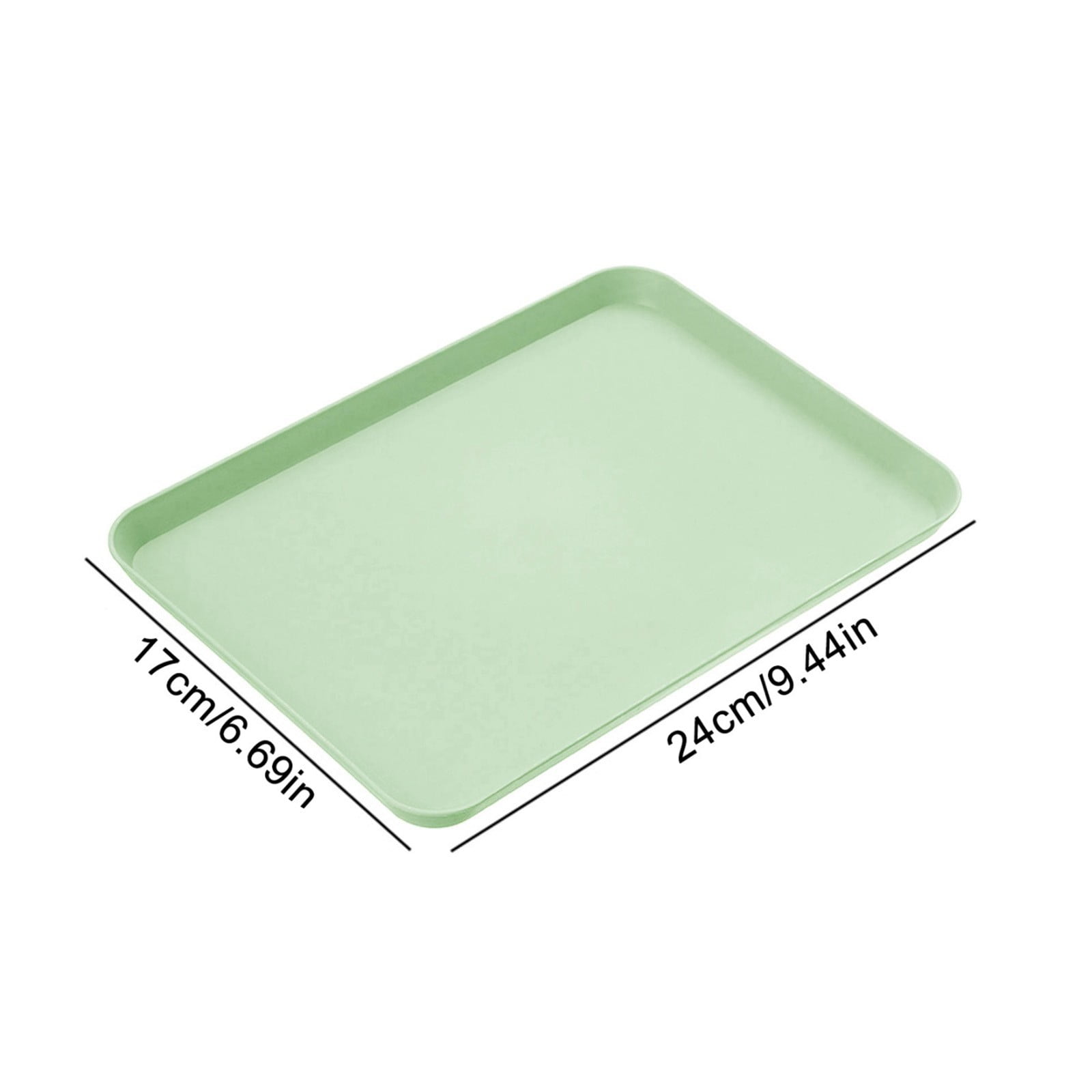 WUYVCG 2Pcs Plastic Fast Food Trays Restaurant Serving Cafeteria Grill ...