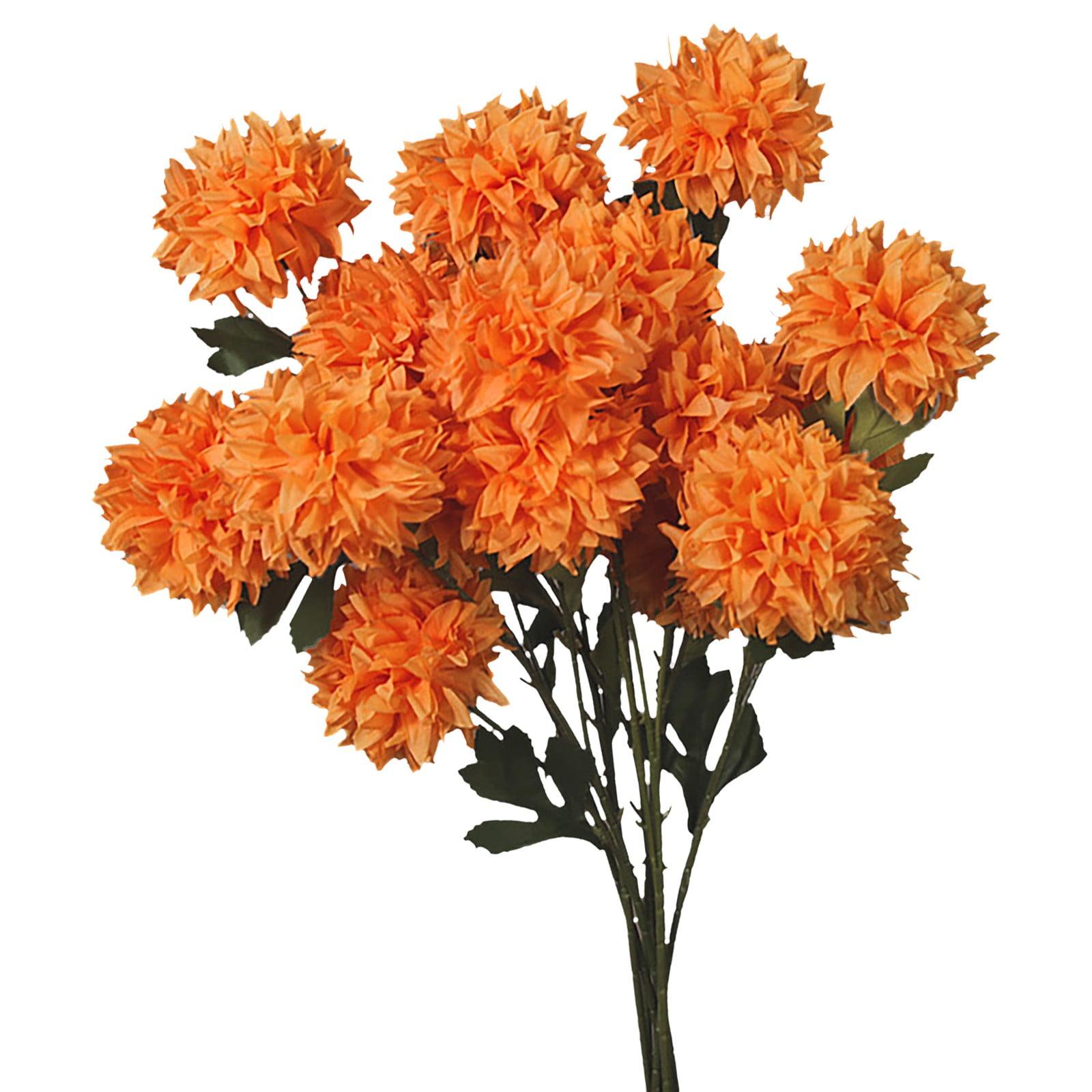 WUYVCG Artificial Flowers Promotion Artificial Fall Mums Flowers Faux ...