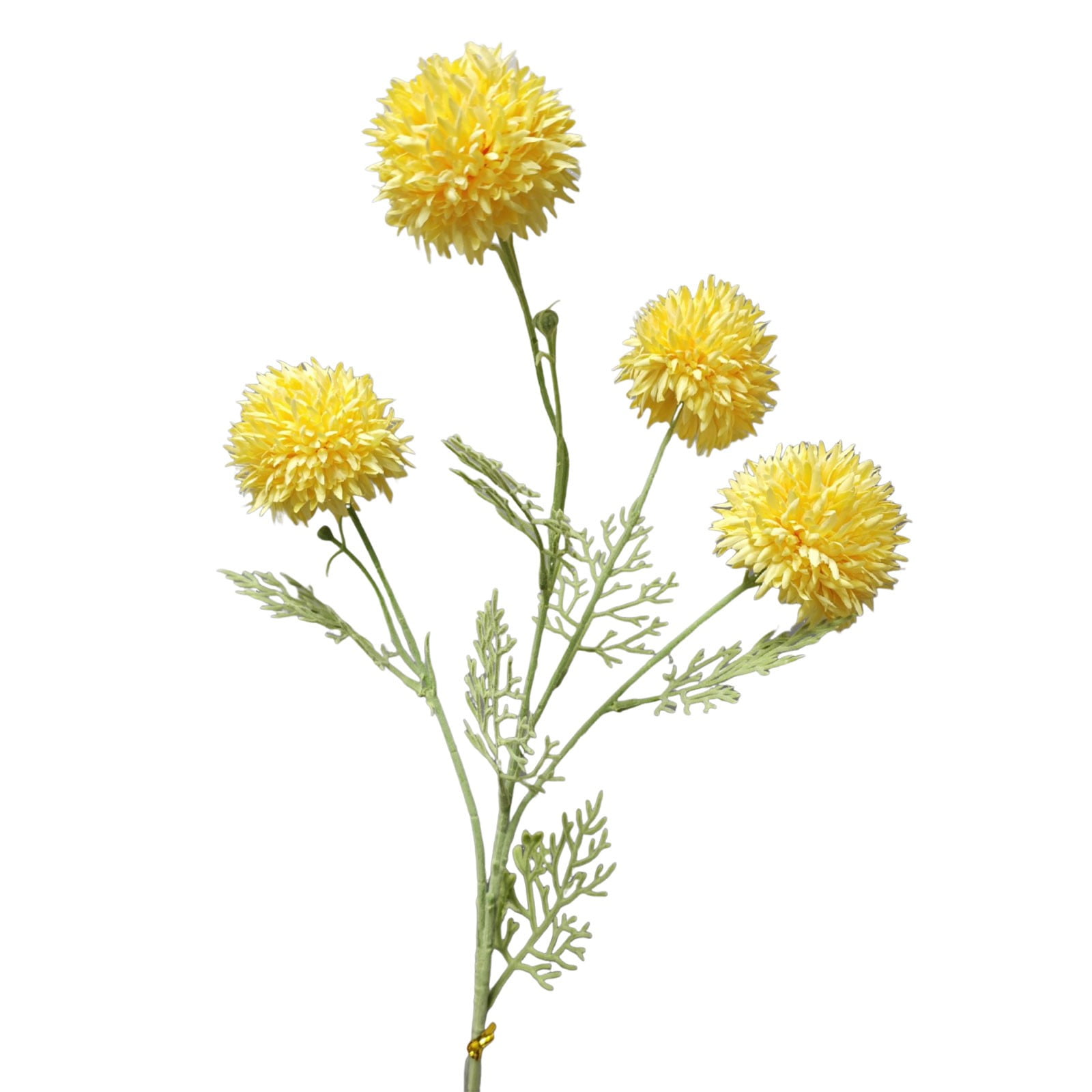 WUYVCG Artificial Flowers Promotion Faux Pompon Mum Artificial Flowers ...