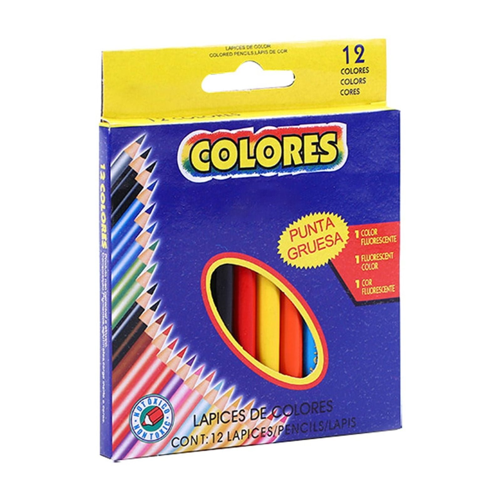 WUYVCG Back to Schòòl Under $5 Color Pencil Set 6/12/18/24/36 Color Oil ...