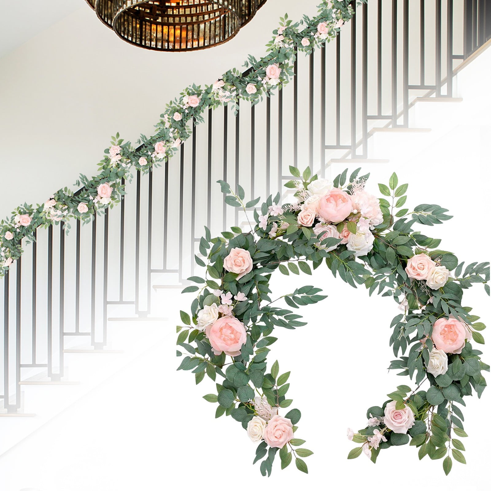 WUYVCG Fake Flower Promotion! Realistic Artificial & Rose Greenery ...