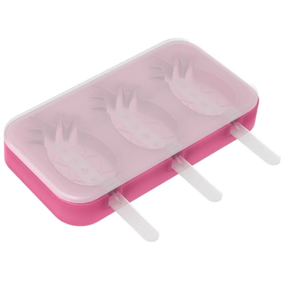 WUYVCG Under $5 Pineapple 3 Cavity Grade Silicone Ice with Reusable ...