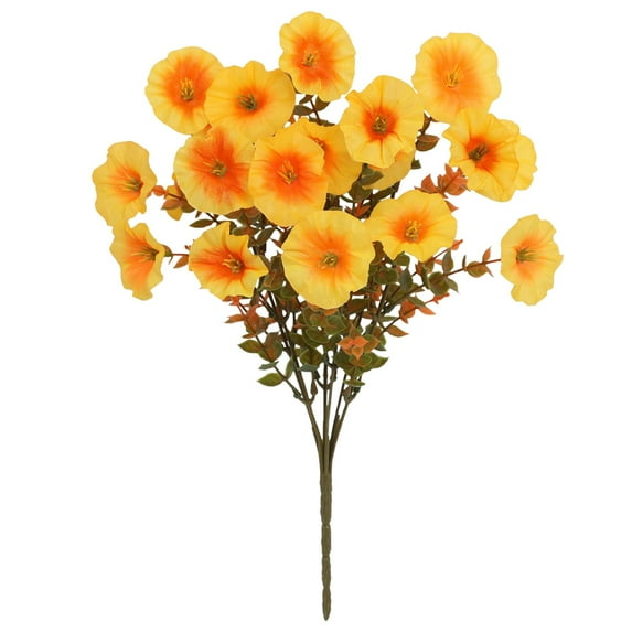 WUYVCG on Sale, Realistic Violet Morning Glory Artificial Flowers for ...