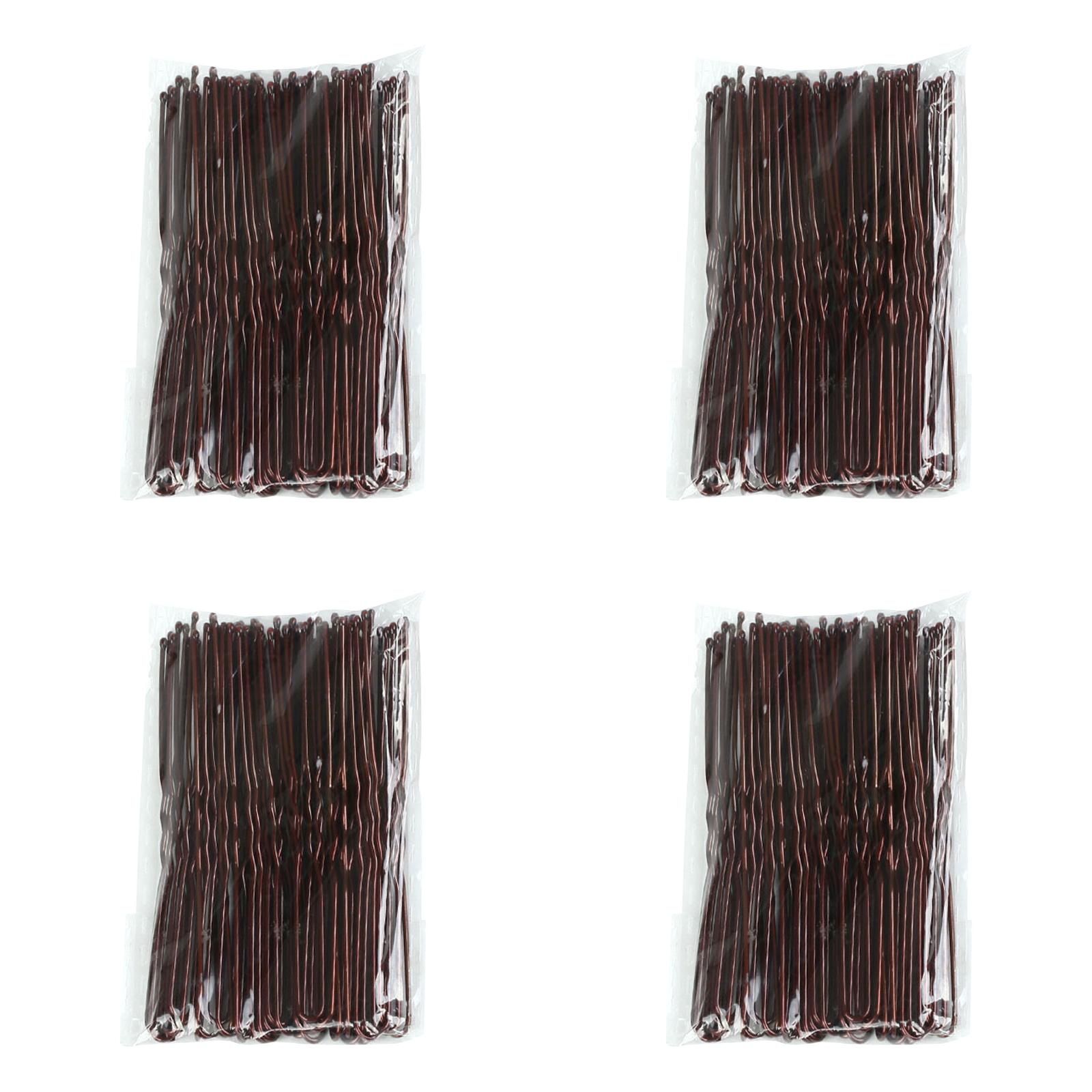 WUYW 200 Count U Shaped Hair Pins, Brown Hair Pins for French Women ...
