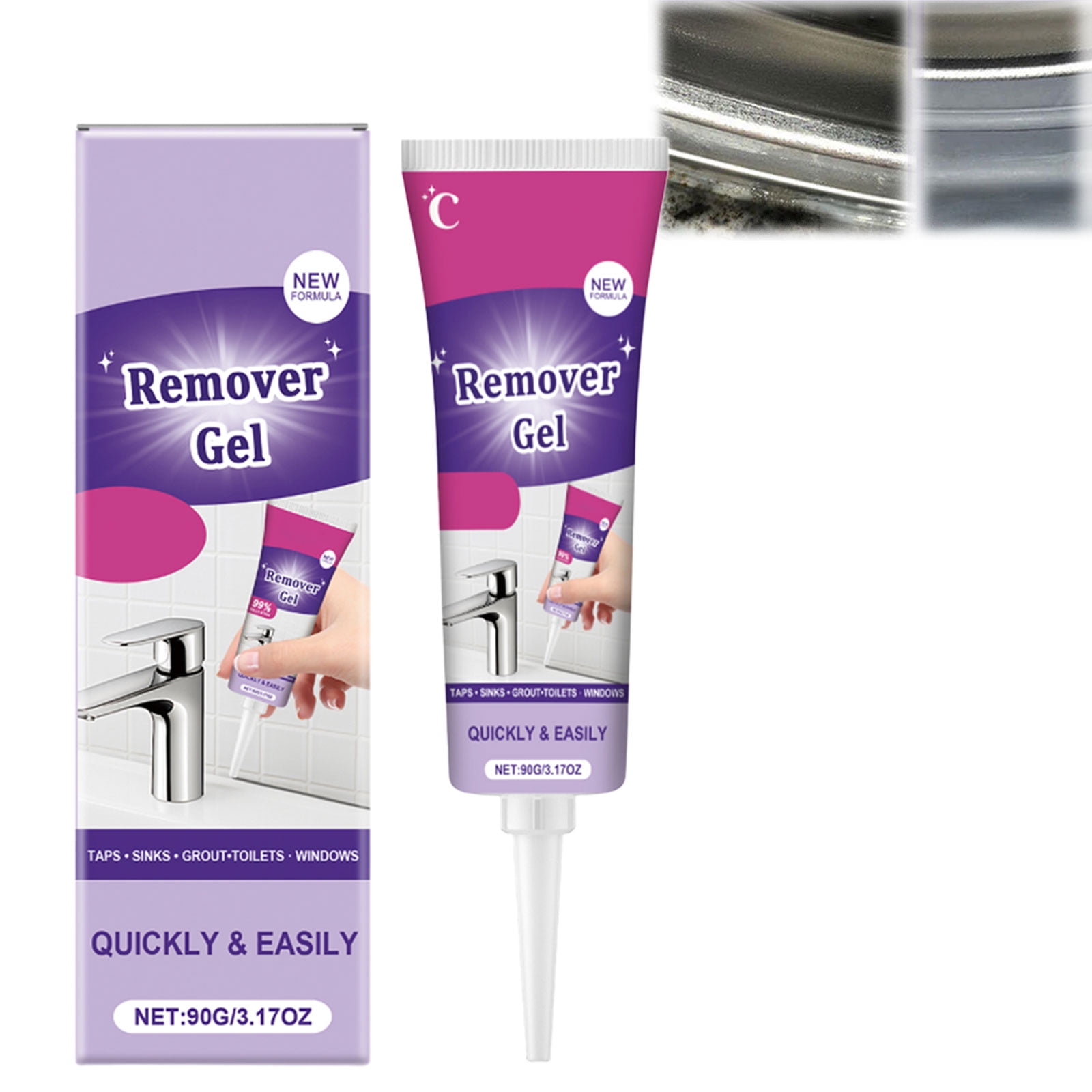 WUYW Cleaning Remover Gel, Powerful Household Cleaning Gel for Stubborn ...