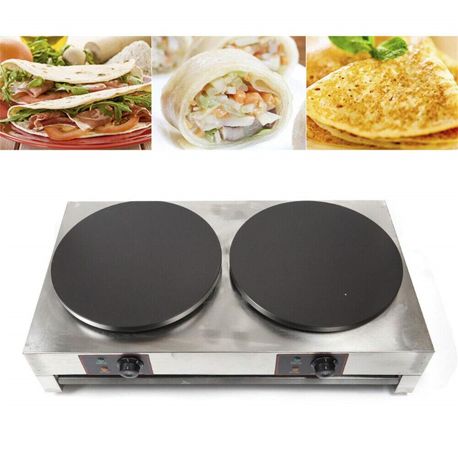 WUZSTAR 16 Inch Commercial Crepe Maker Electric Nonstick Crepe Pan ...
