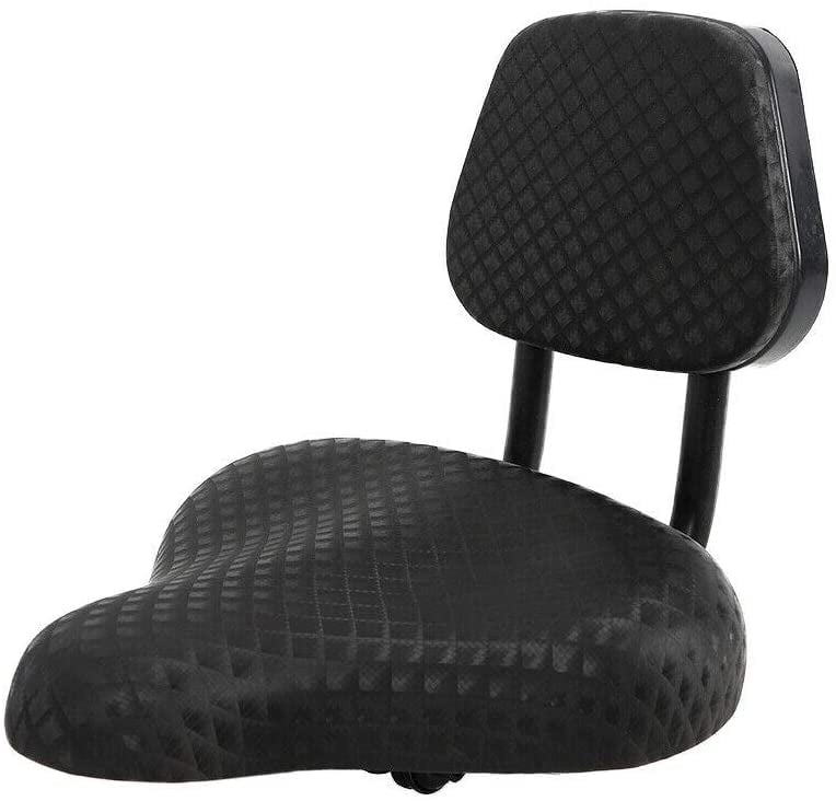 WUZSTAR Backrest Saddle Bike Seat,Oversize Thicken Foam Replacement ...