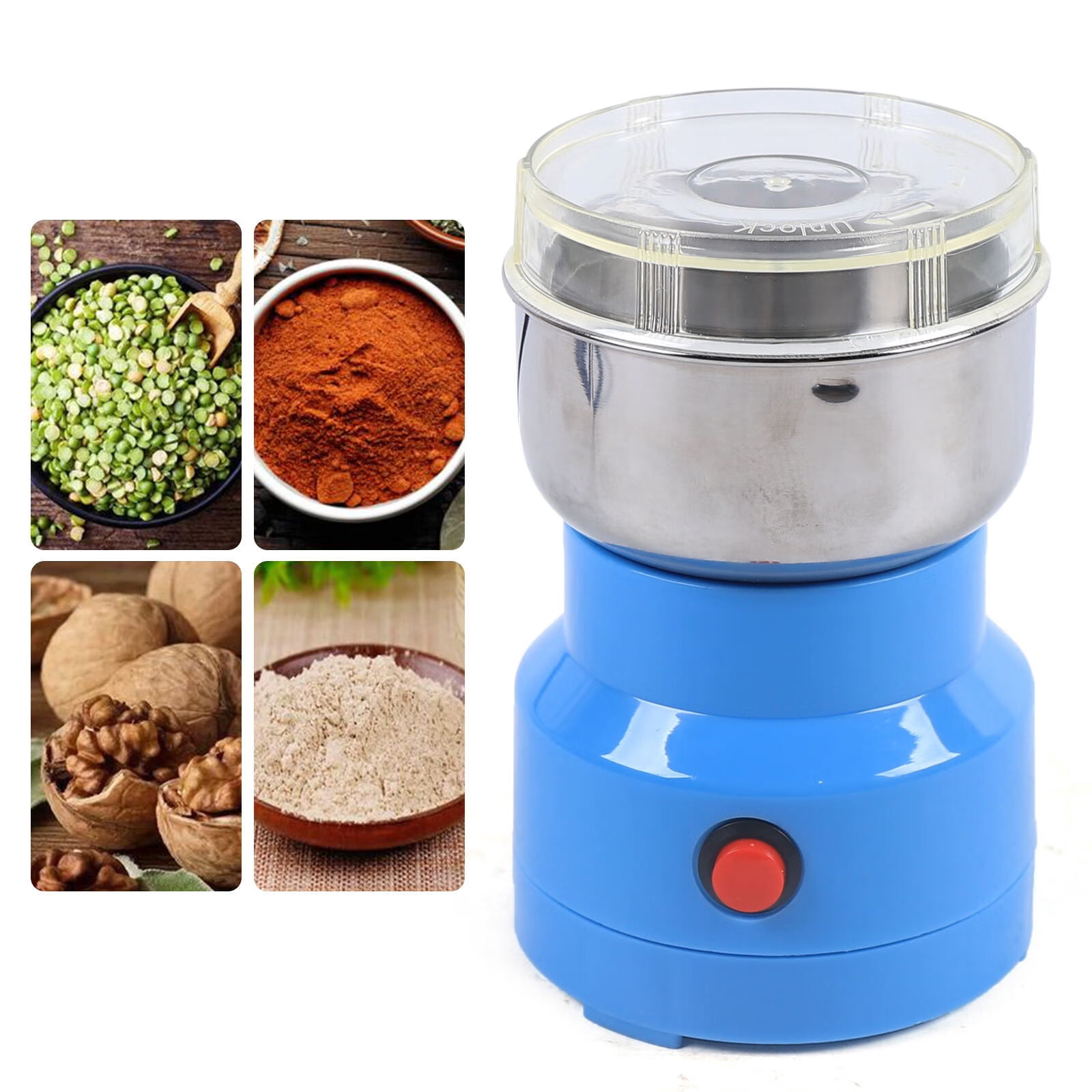 WUZSTAR Multifunction Milling Grinder Small Coffee Bean Grinder ...