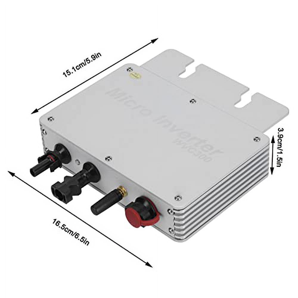 WVC-300 Solar Micro Inverter Grid Connected Inverter Inverter Solar Photovoltaic Power ...