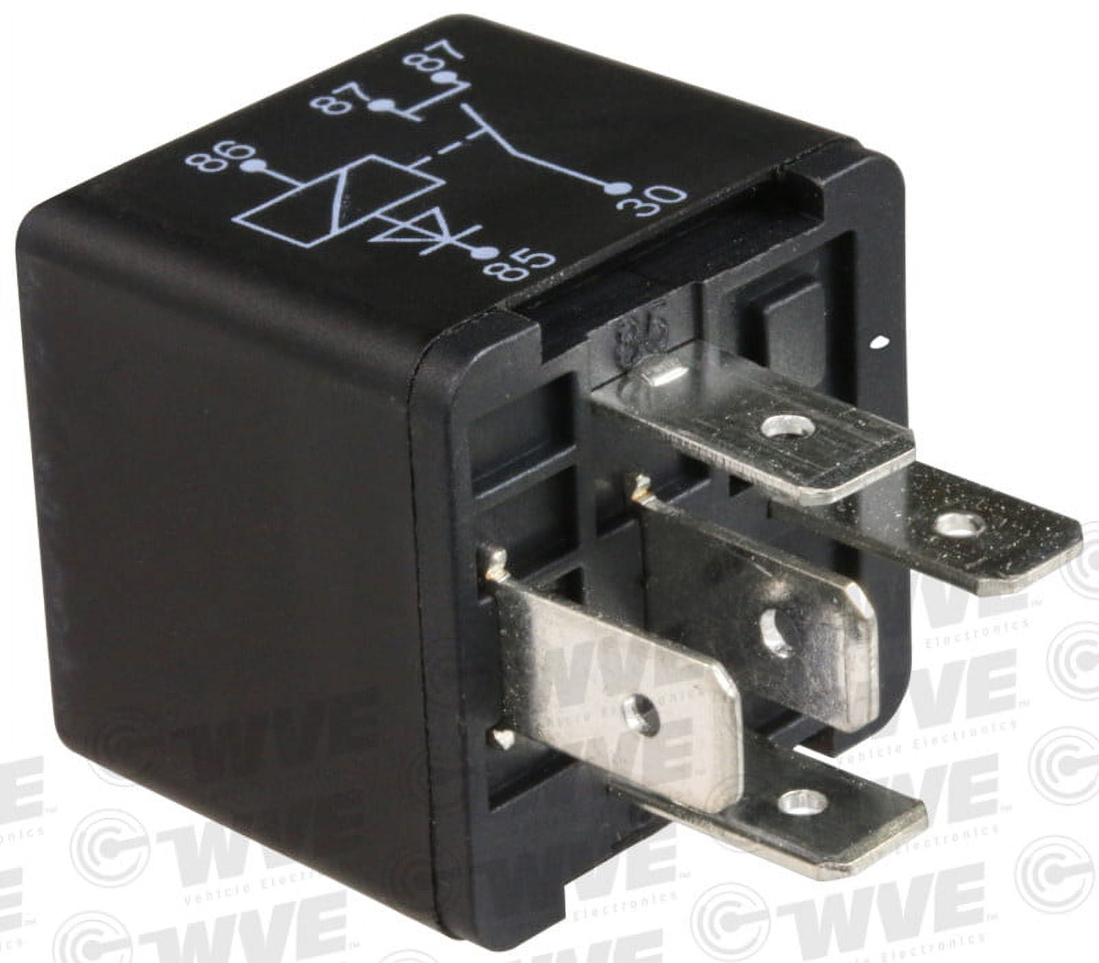 WVE 1R3587 Headlight Relay - 12V Voltage - Walmart.com