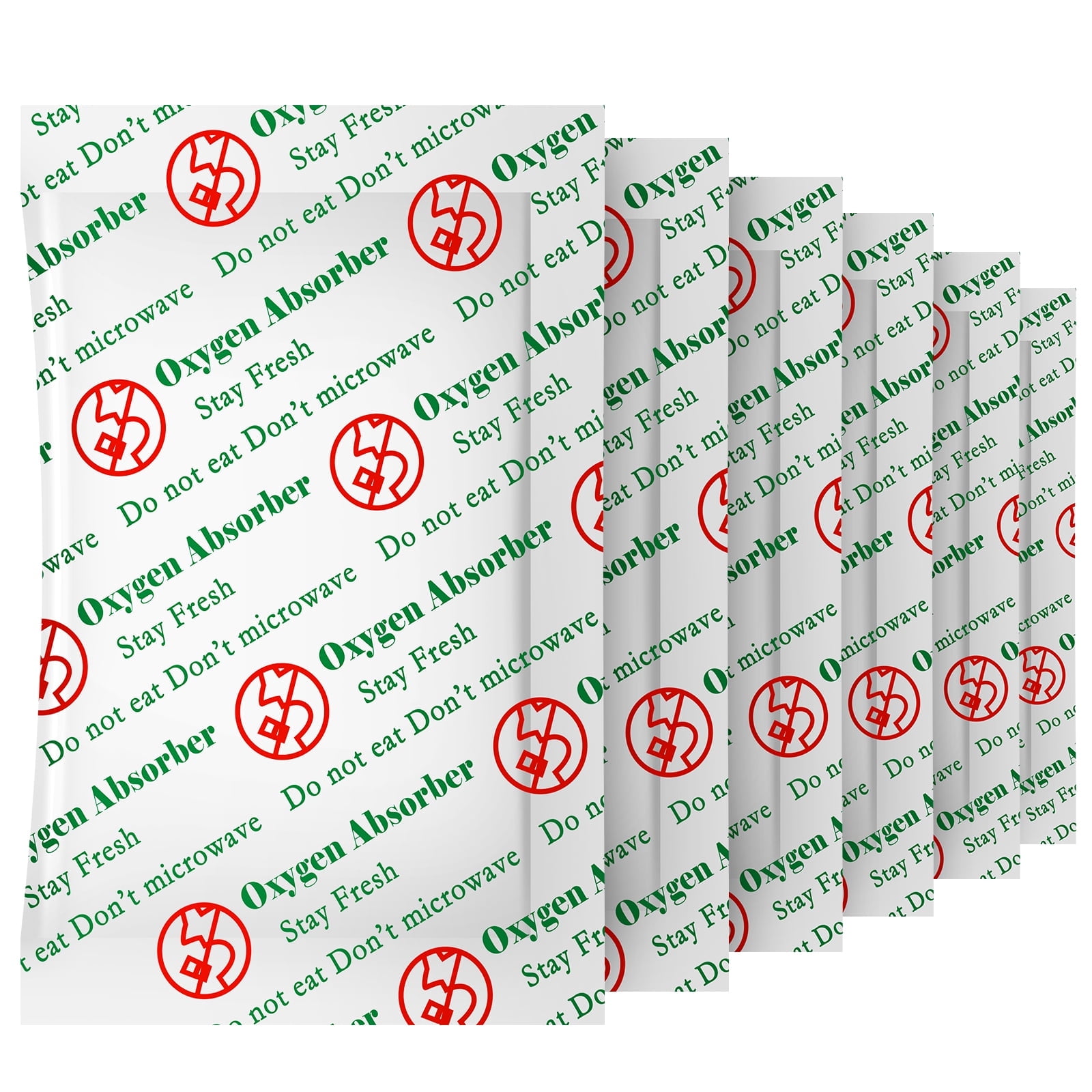 WVacFre 2000CC(30-Pack) Food Grade Moisture Oxygen Absorber Packets for ...