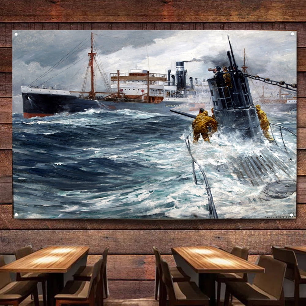WW II Germany U-BOATS SUBMARINES Posters & Prints Tapestry Navy ...