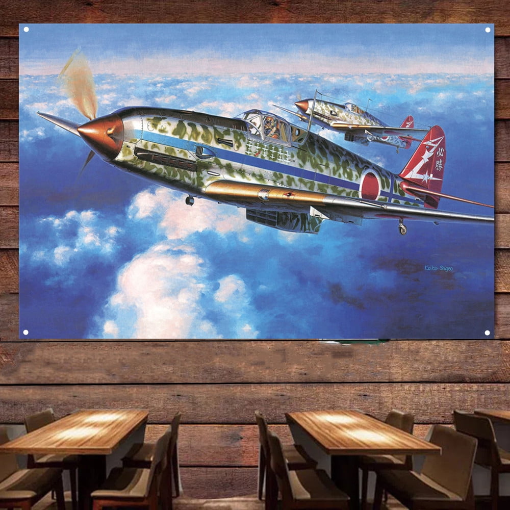 WW II Japanese Ki-61-I Tei Hien Fighter Poster Wall Chart - 38" x 57 ...
