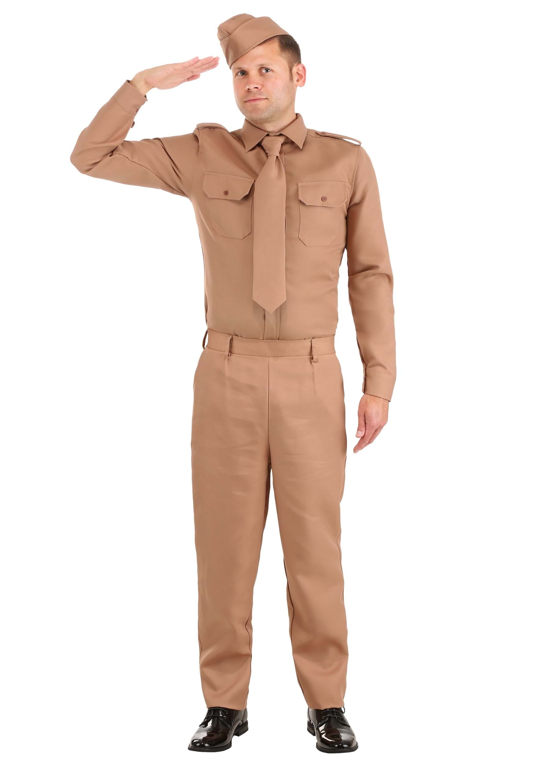 WW2 Army Costume Adult - Walmart.com
