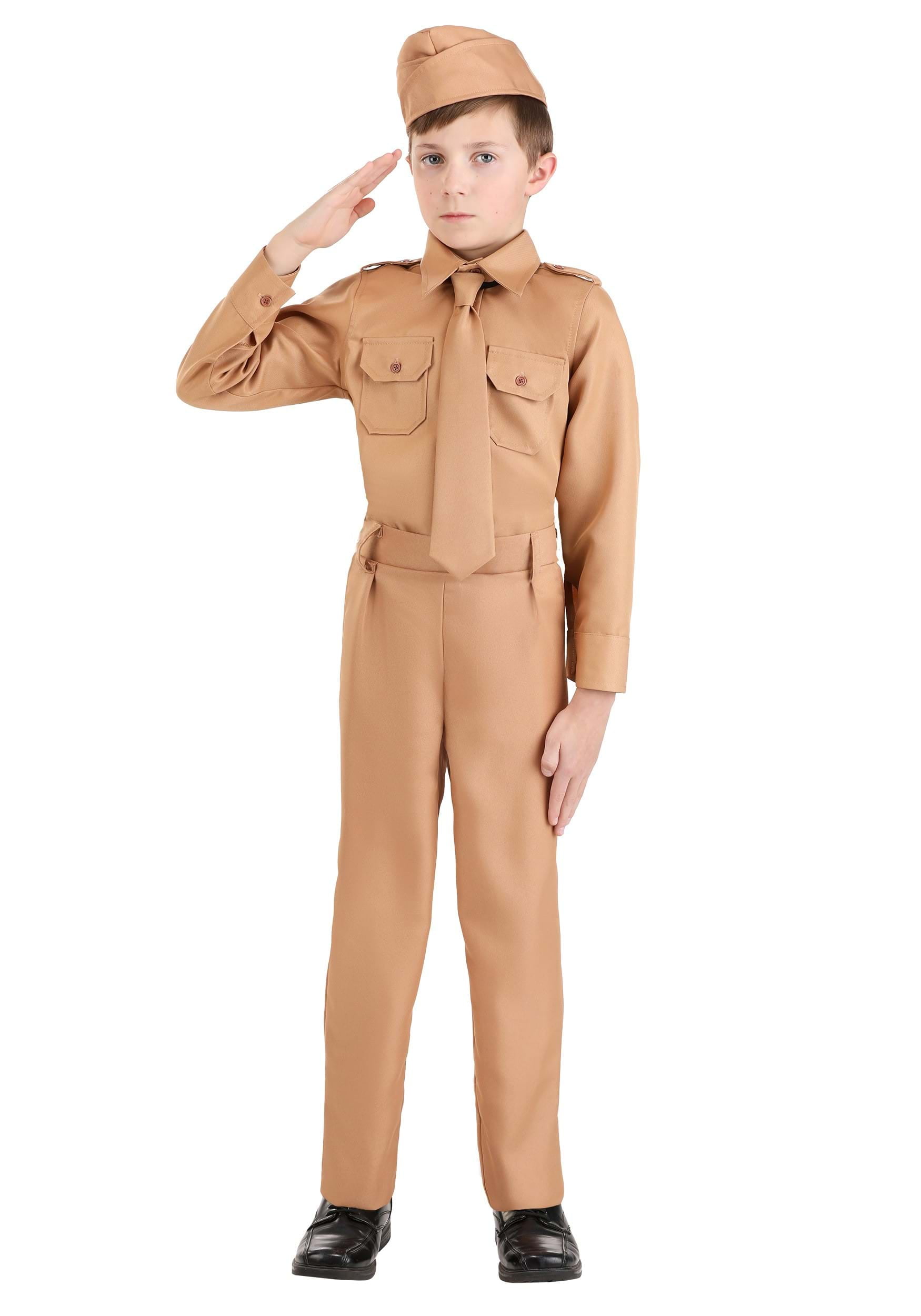 WW2 Army Costume for Kids - Walmart.com