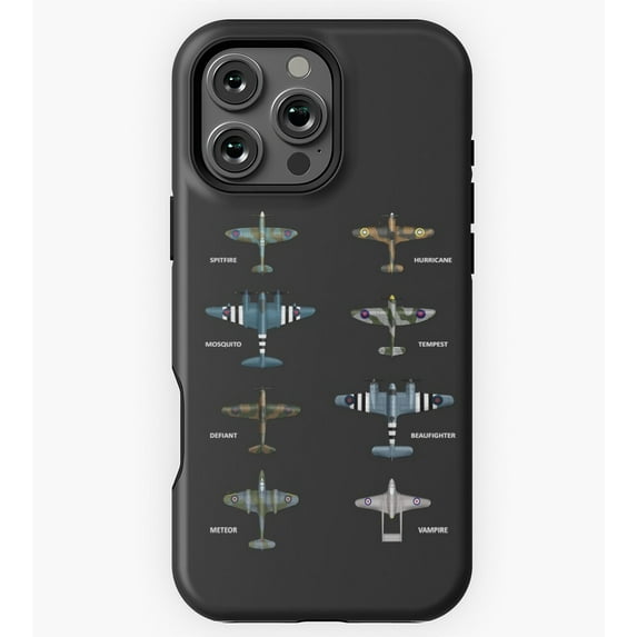 WW2 Fighter Aircraft of the RAF GA7779 Phone Case for iPhone 11 to 17 ...