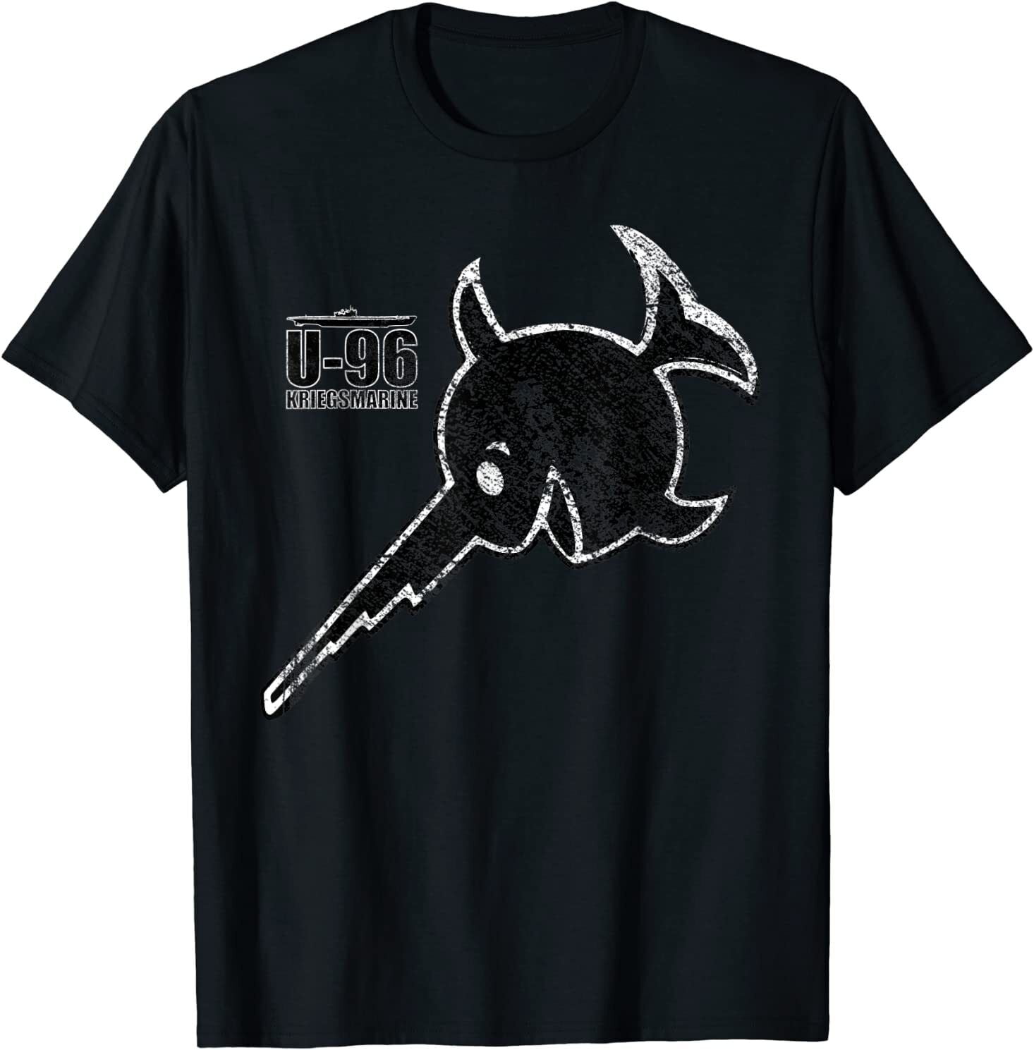 WW2 German U-boat Retro Submarine T shirt: Kriegsmarine U-96 Size S-5XL - Walmart.com