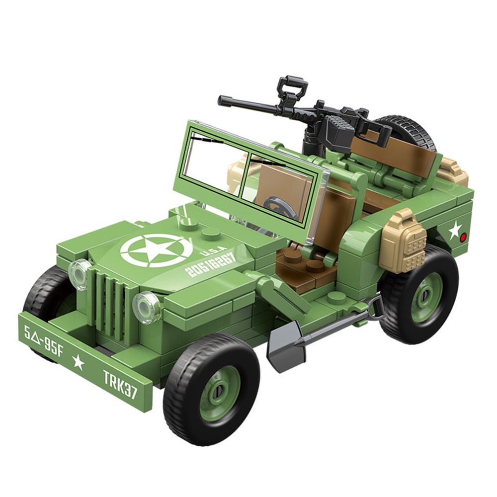 WW2 Military Army Soldiers World War 2 Armored Vehicle Model DIY ...