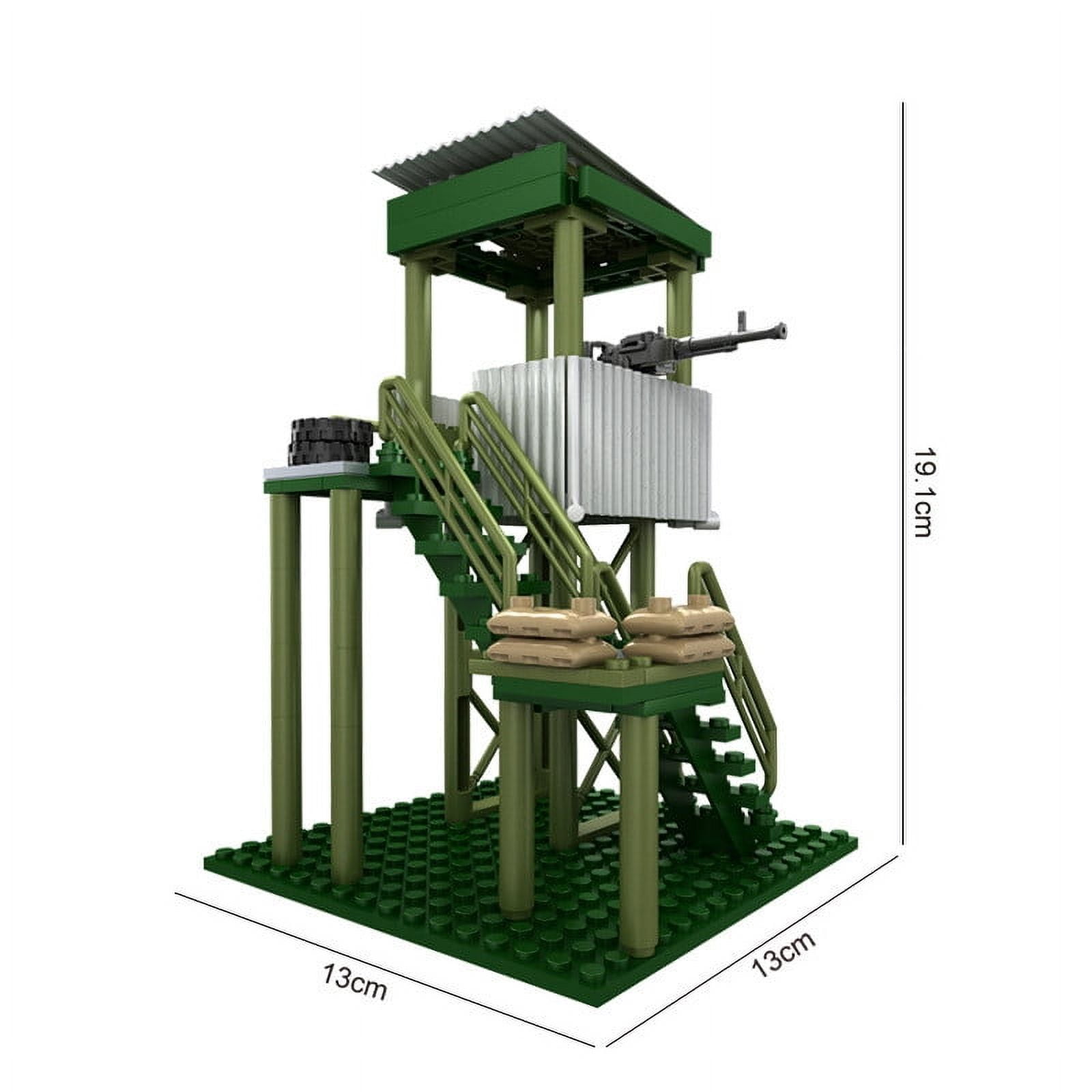 WW2 Military Army Soldiers World War 2 Observation Tower Sentry Scene ...