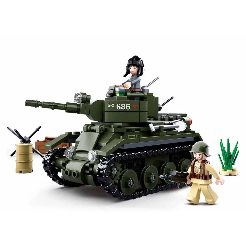 WW2 Military Building Block Battle Army Land Force Normandy Landing ...