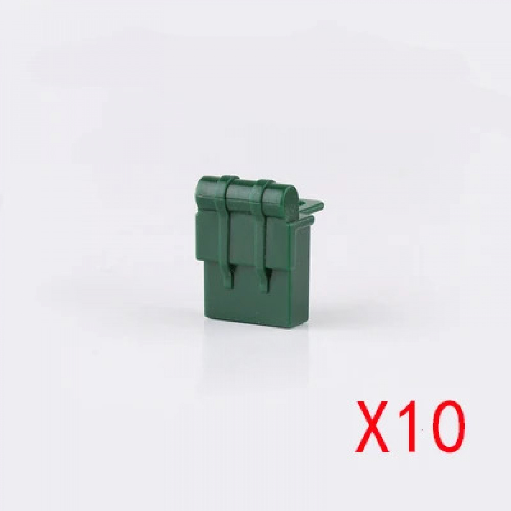 WW2 Military Building Blocks Mini Bricks Backpack Back Frame Solider ...