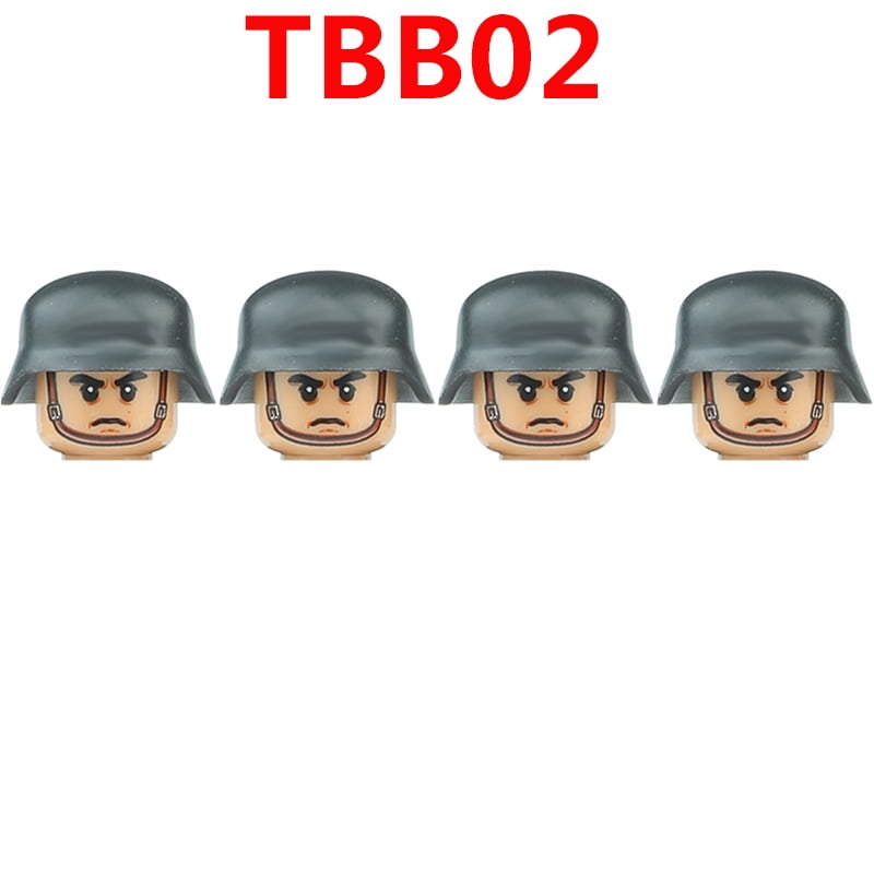 WW2 Military German Soldiers Figures Building Blocks Army Infantry ...