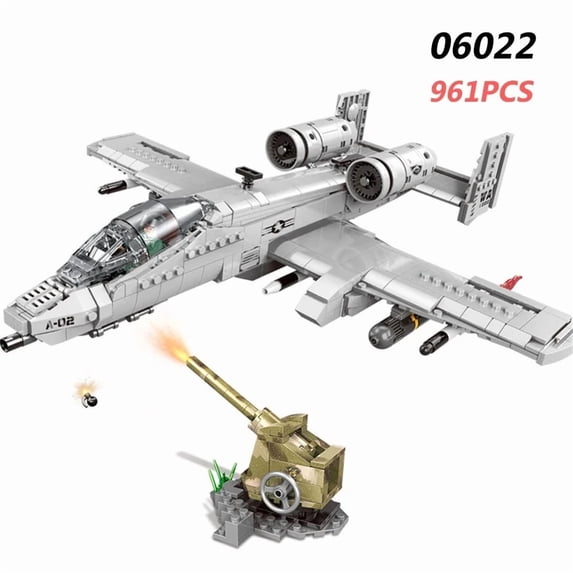 WW2 Military MOC Battle Series Airplane Tanks Helicopter Armored Car ...
