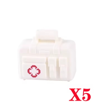 WW2 Military Medical Soldier Figure Building Blocks Syringe Stretcher ...