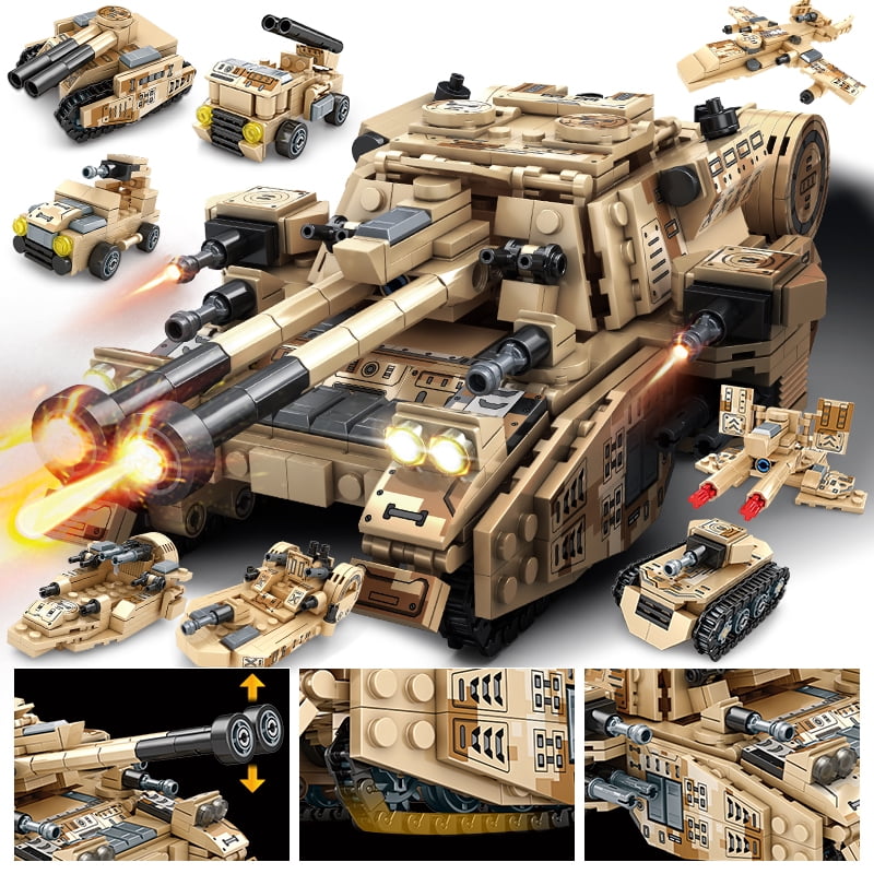 WW2 Military Series Building Blocks Tank Building Blocks Construction ...