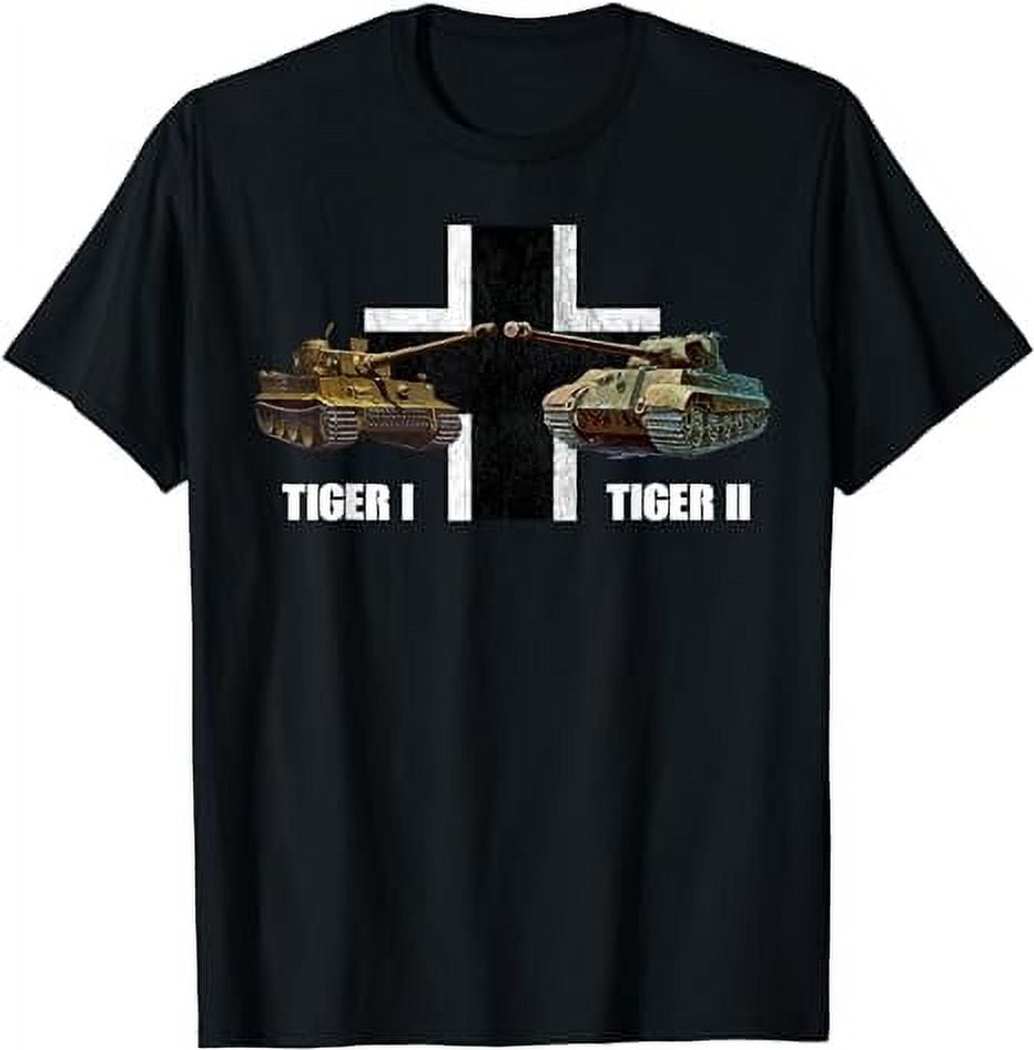 WW2 Panzer Armored Tiger I Tiger II German Heavy Tank T-Shirt - Walmart.com
